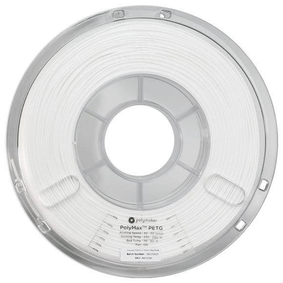 PolyMax PETG フィラメント | Polymaker社製3Dプリンターフィラメント日本総代理店